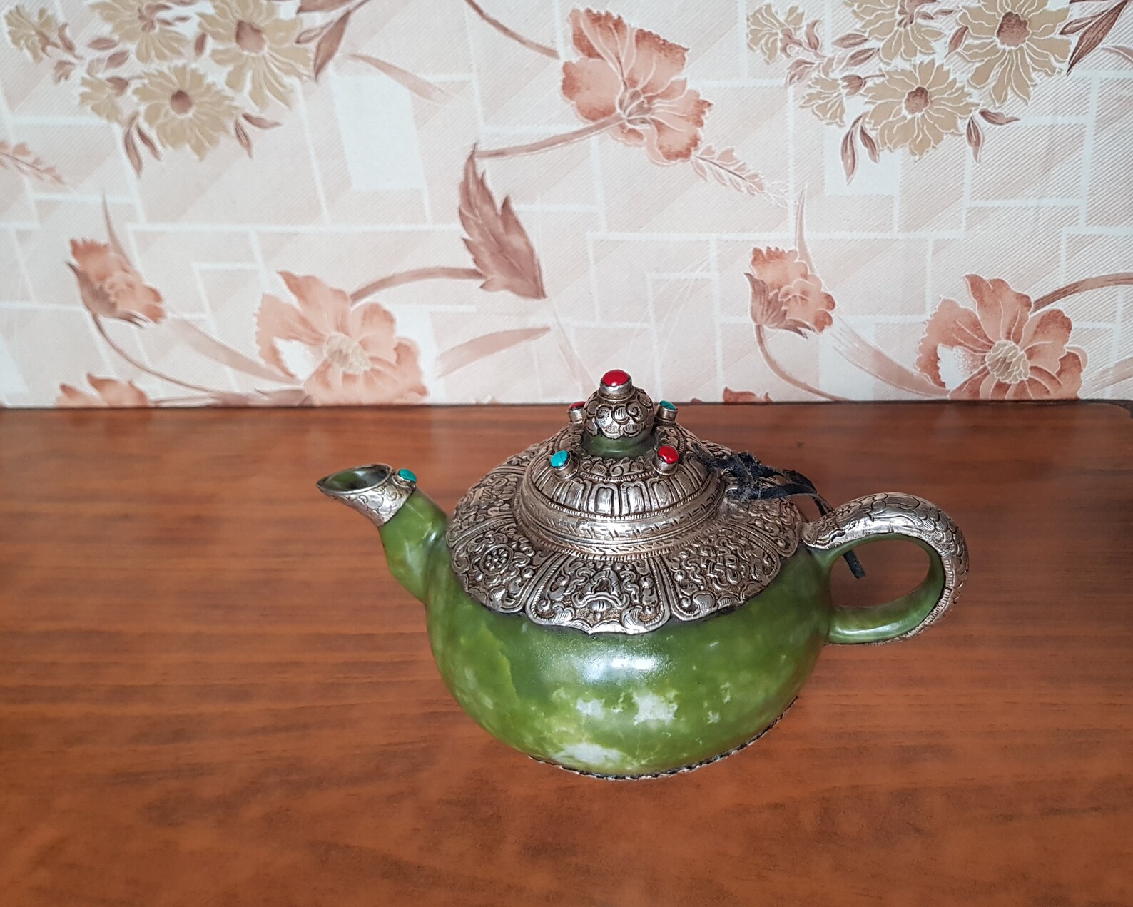 Old Jade Stone-18th Century-high Quality Jade Teapot, CEREMONIAL TEAPOT ...
