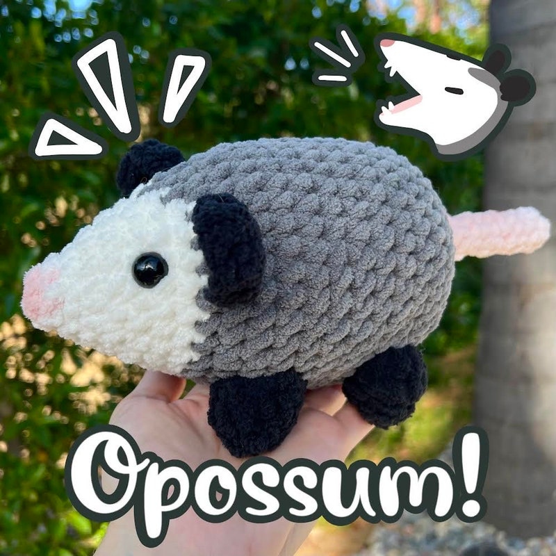 Possum Stuffed Animal - Etsy