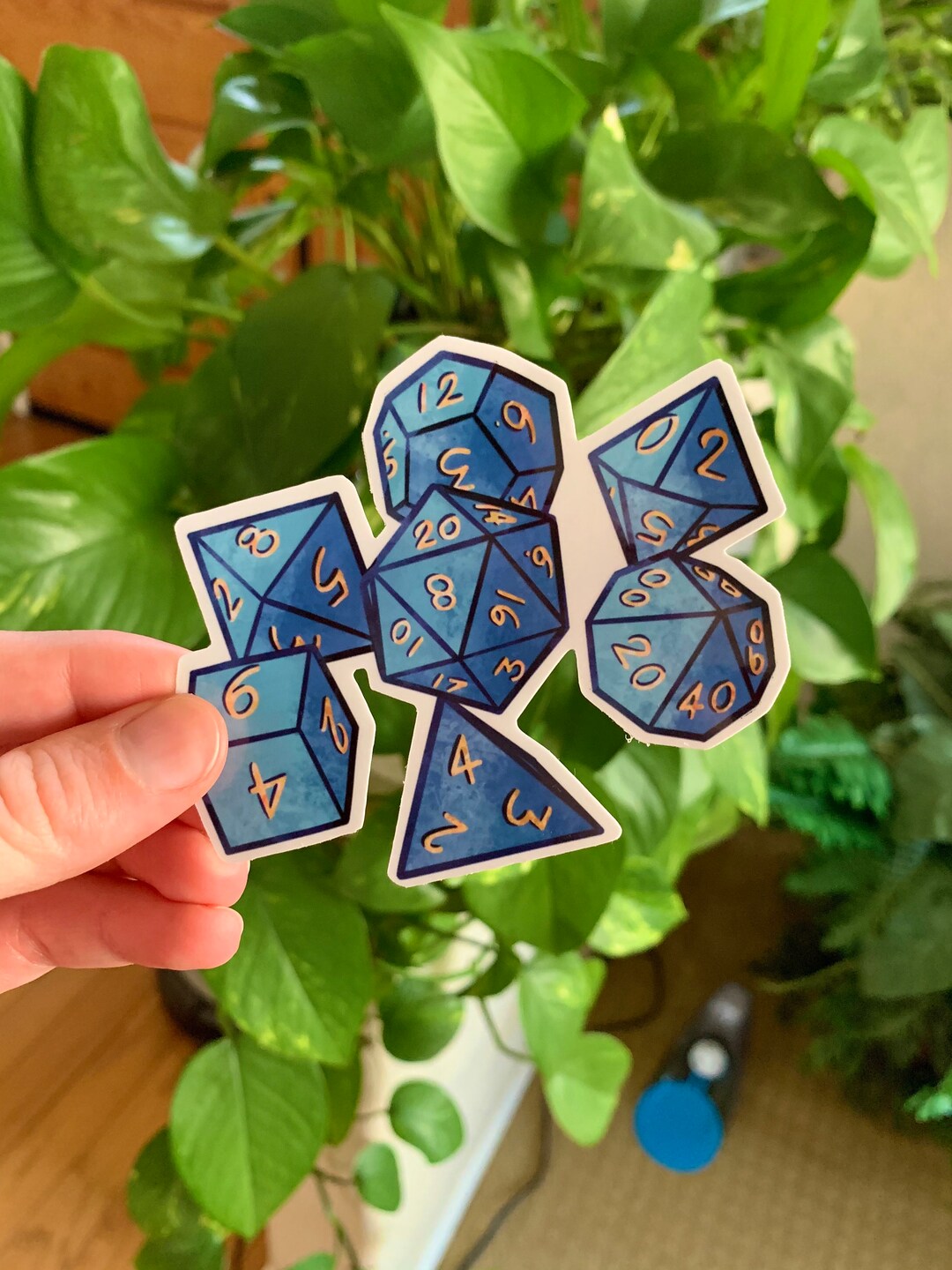 Dnd Dice Sticker - Etsy