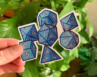 D20 Candy Stickers - Etsy