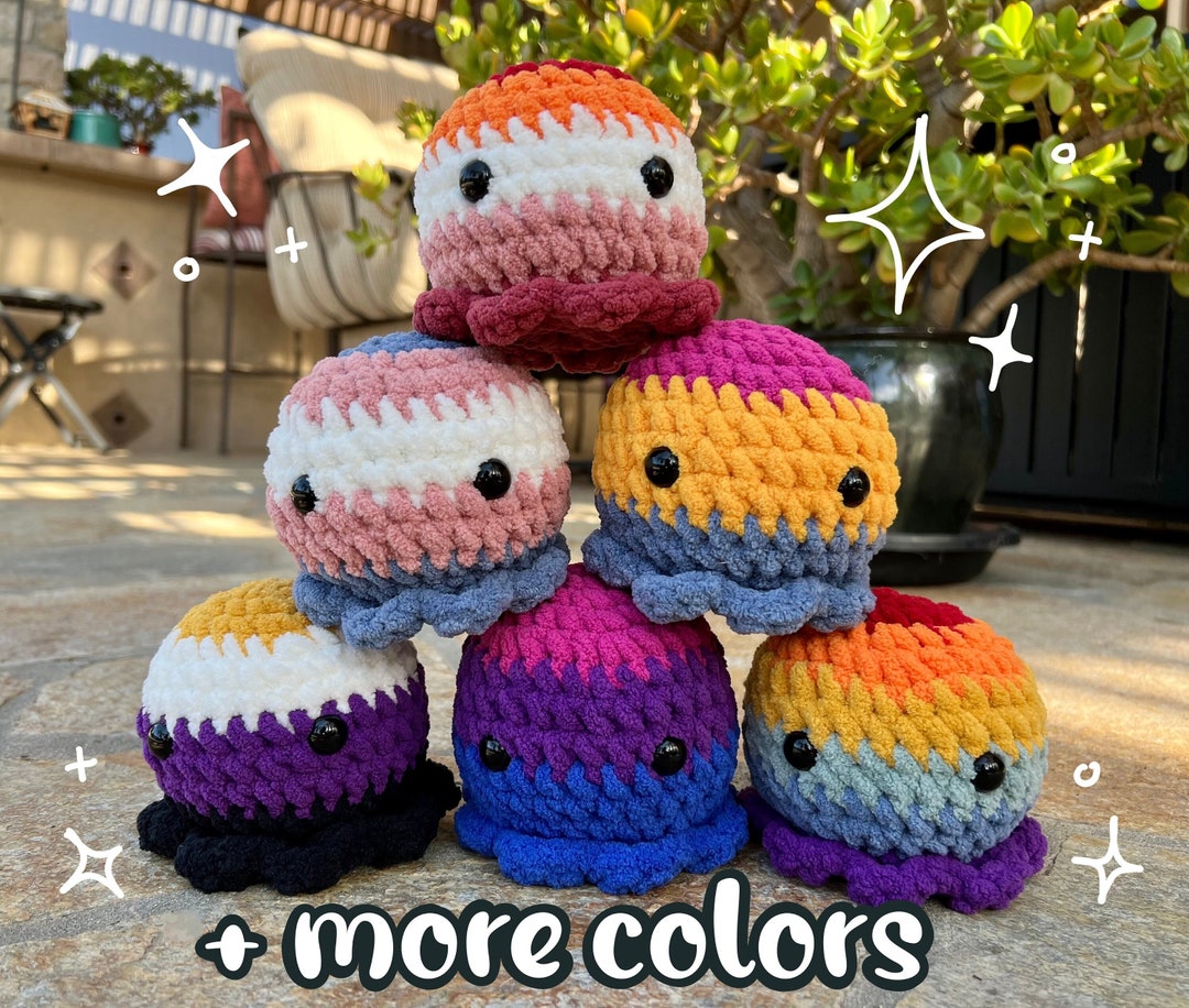 Pride Octopus Plushies/desk Buddies - Etsy