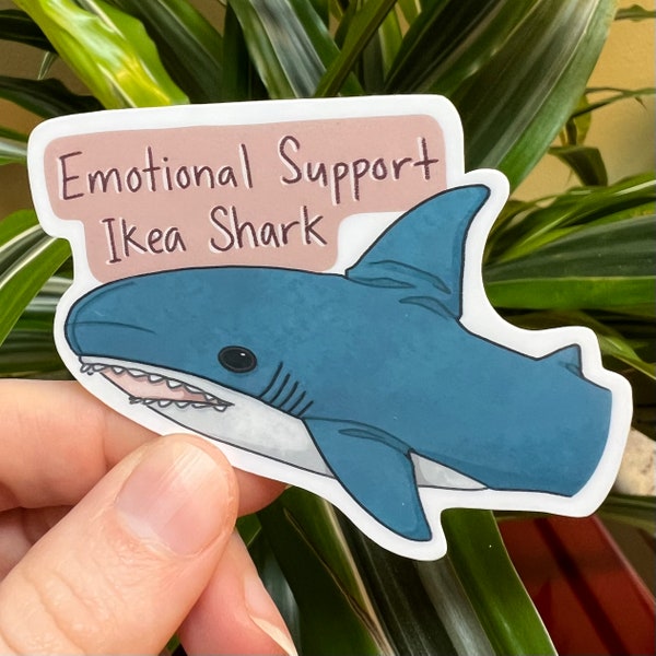 Emotional Support Shark - Etsy