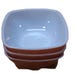 Pyrex Red Square Ovenware 410-12 Oz Dessert Bowls Set of 3 Hostess ...
