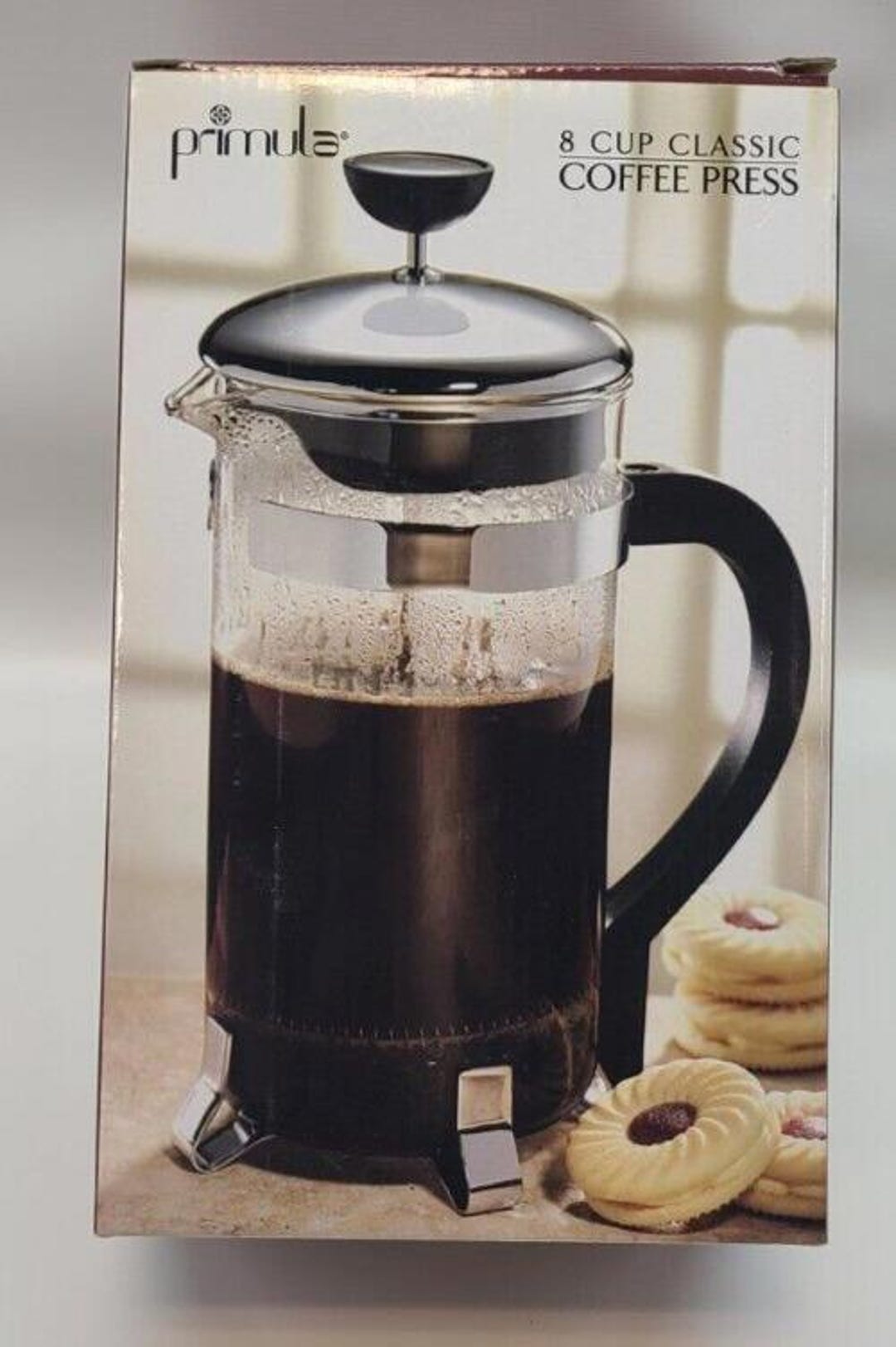 French Press 8 Cup Coffee Maker Coffee Brewer Epoca Primula - Etsy