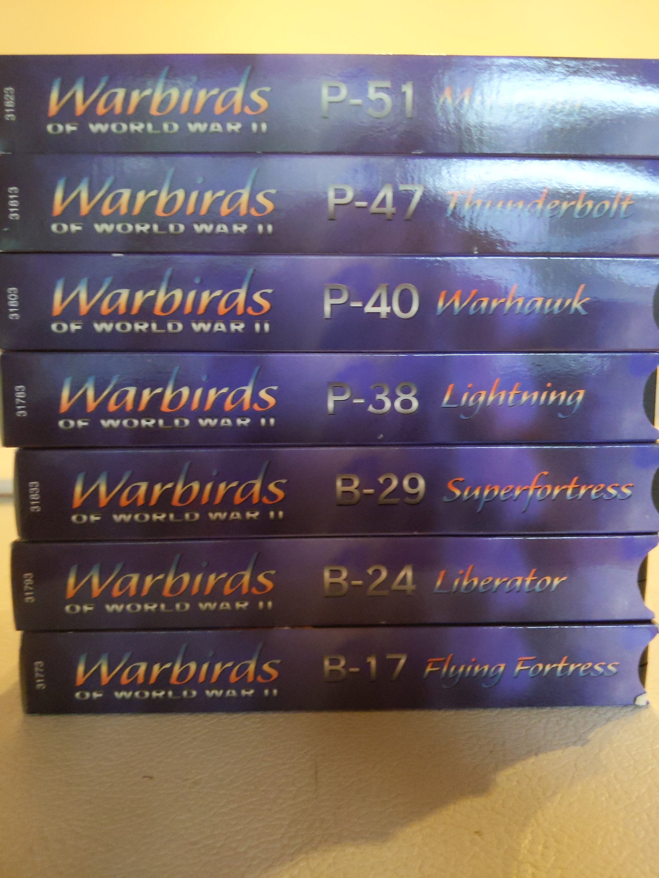 VHS Tapes Warbirds of World War II - Box Set of 7 - Etsy