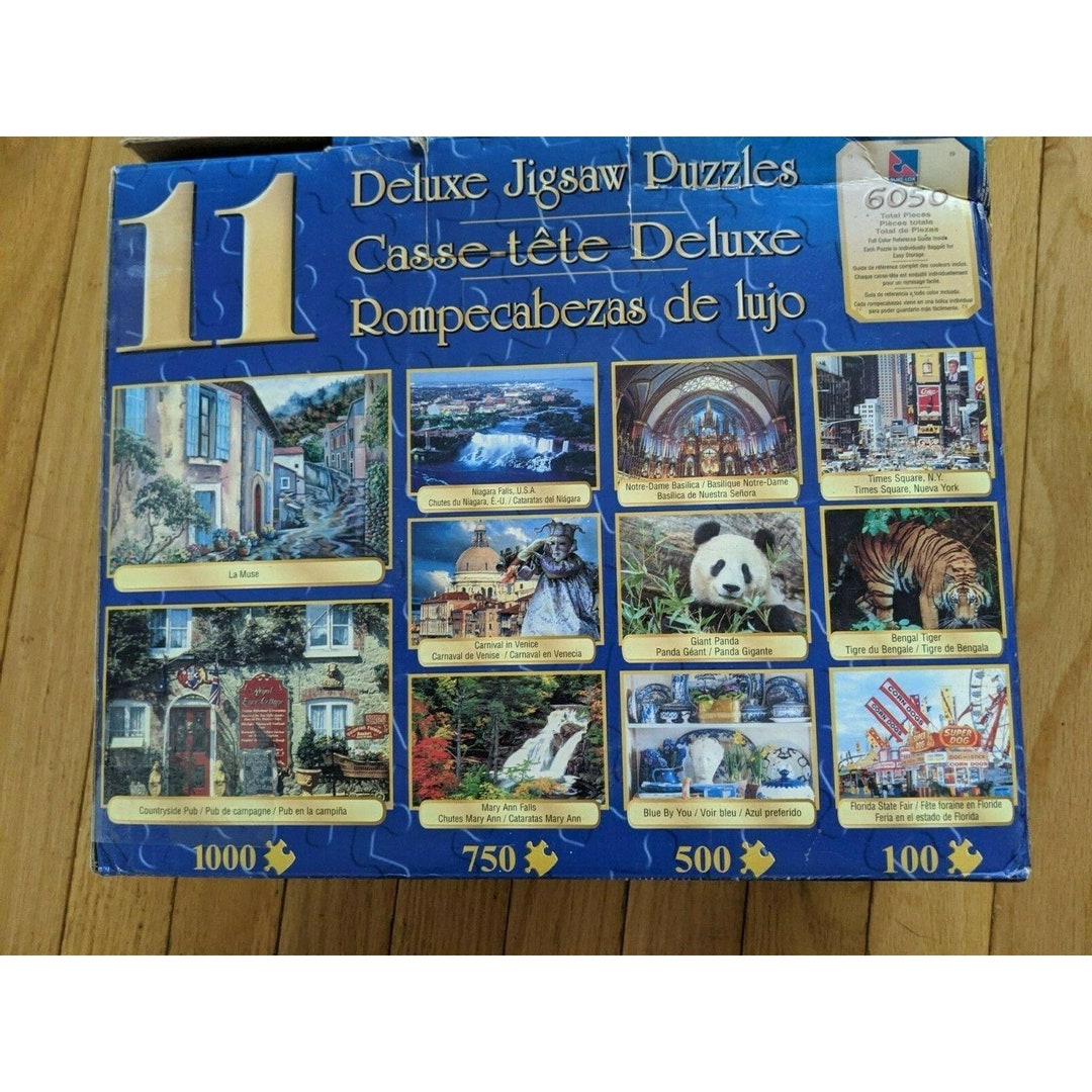 11 Deluxe Jigsaw Puzzles Combo Pack 6050 Pieces Wildlife Landscapes ...