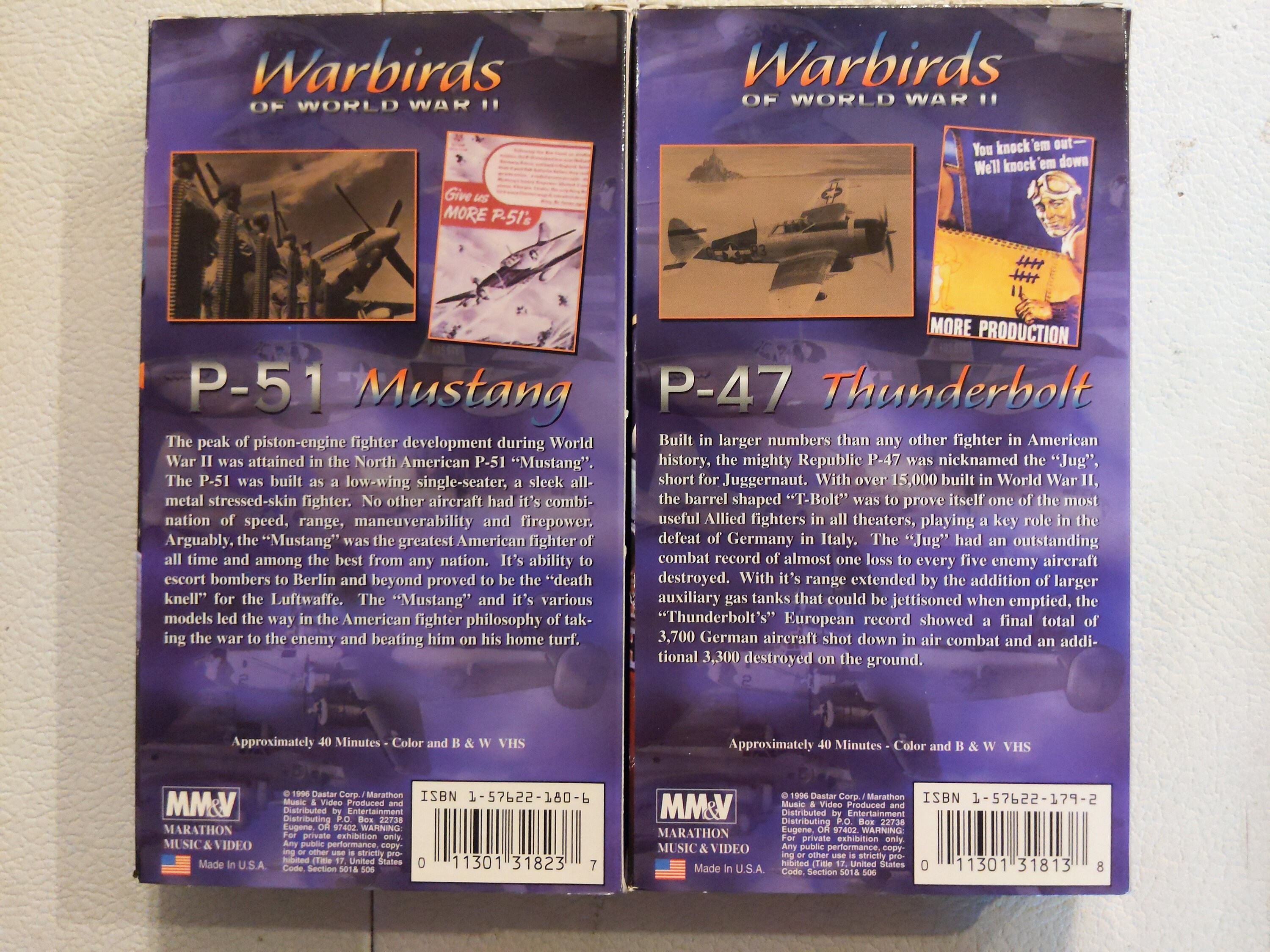 VHS Tapes Warbirds of World War II - Box Set of 7 - Etsy