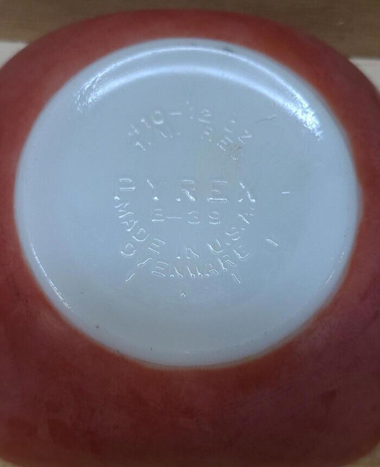 Pyrex Red Square Ovenware 410-12 Oz Dessert Bowls Set of 3 Hostess ...
