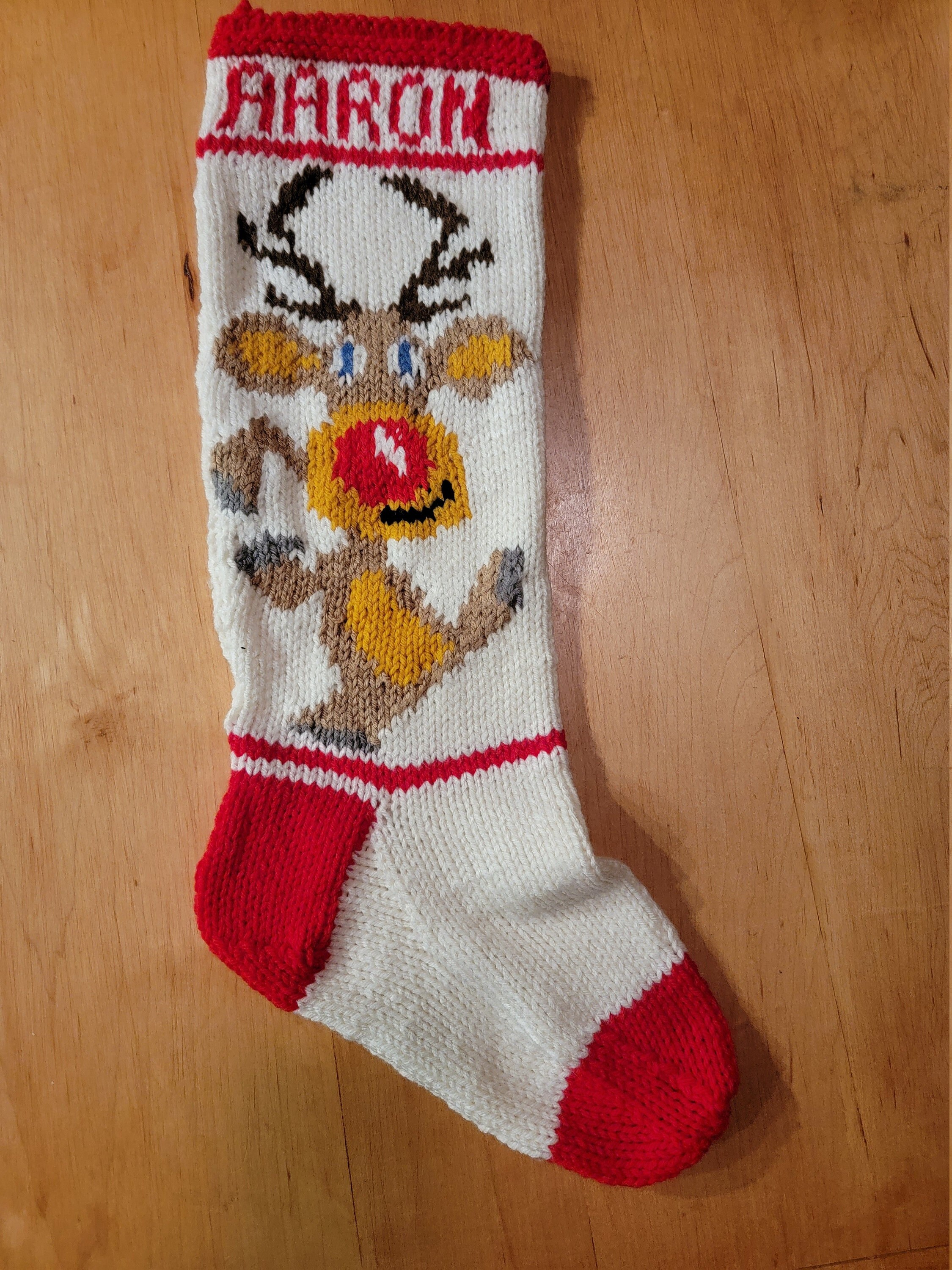 PATTERN ONLY Dancing Rudolph Stocking - Etsy