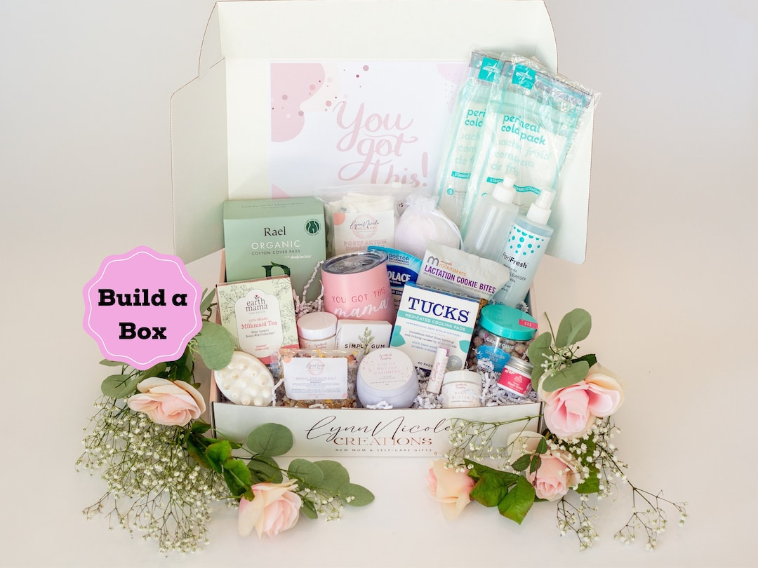 Build a Luxury Postpartum Care Package | Baby Shower Gift | New Mom ...