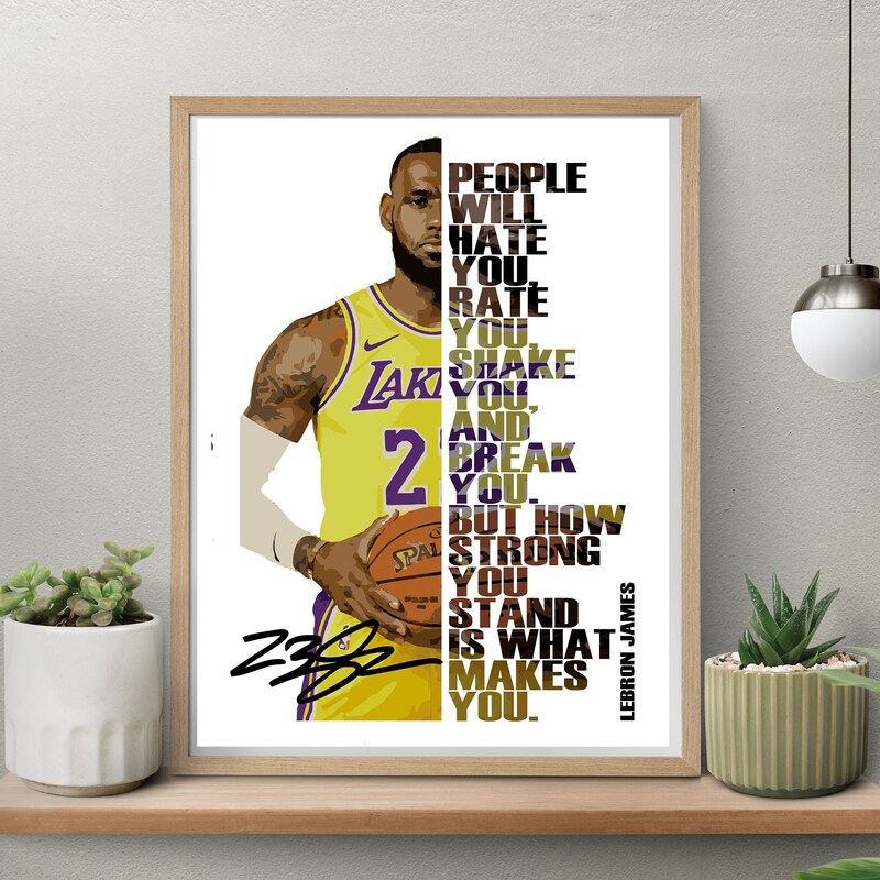 Lebron James Art - Etsy