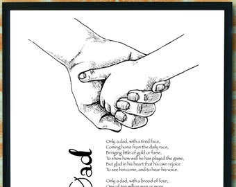 Edgar Albert Guest Only a Dad - Etsy