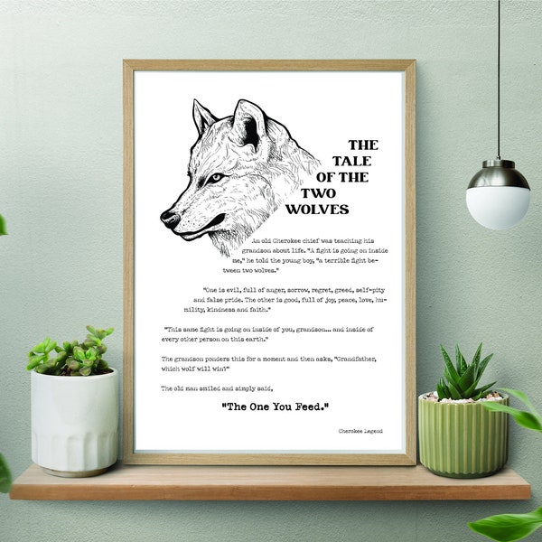 Native American Wolf - Etsy