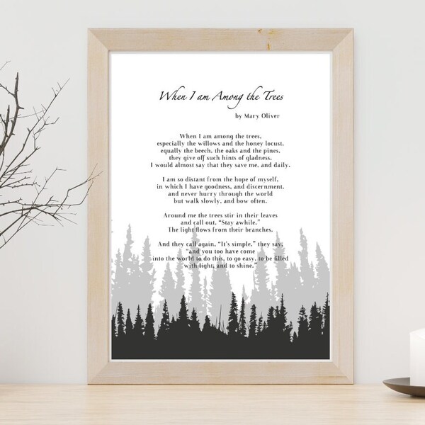 Among the Trees - Etsy