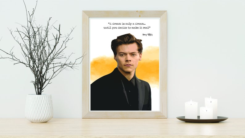 Harry Styles Quote Poster Print Printable Poster Fan Gift - Etsy