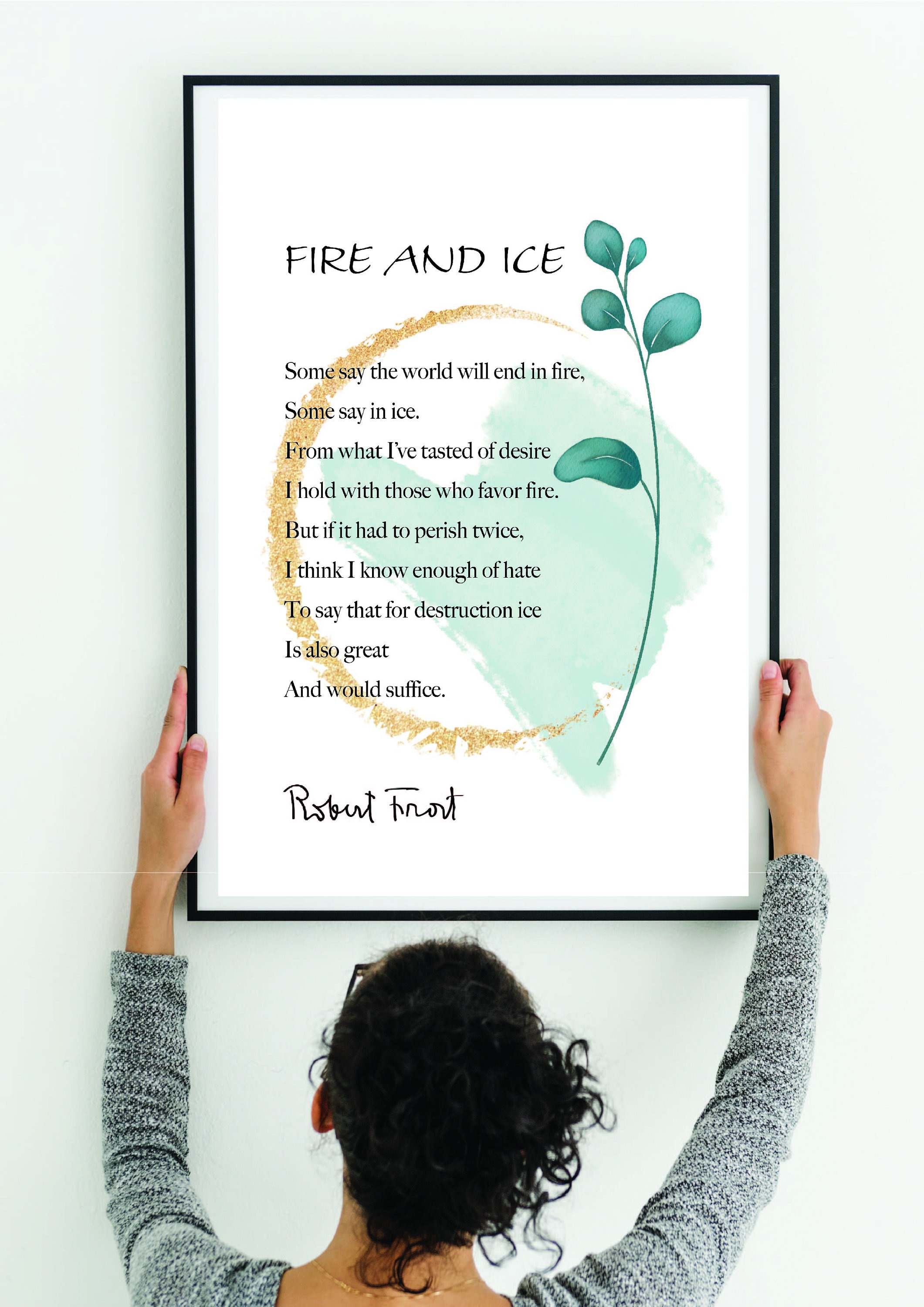Robert Frost Quotes Fire And Ice