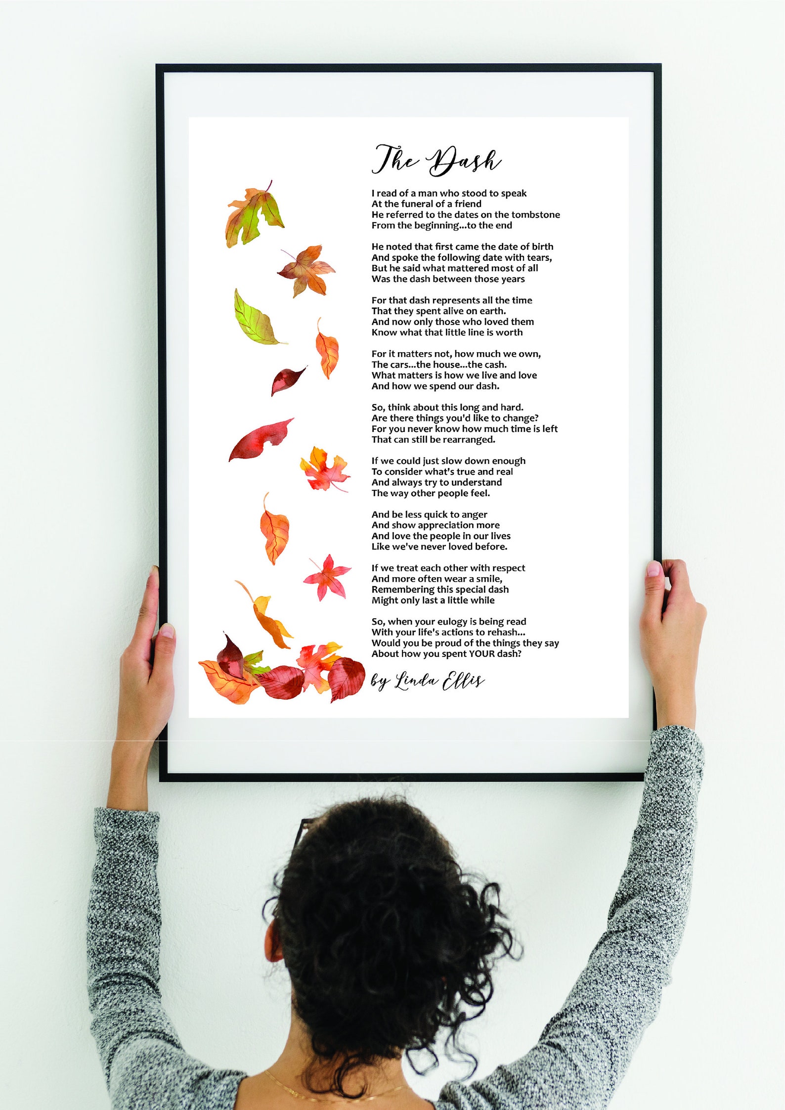 The poem the dash by linda ellis - feverpere