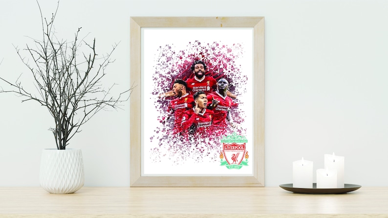 Liverpool Team DIGITAL Printable Poster Football - Etsy