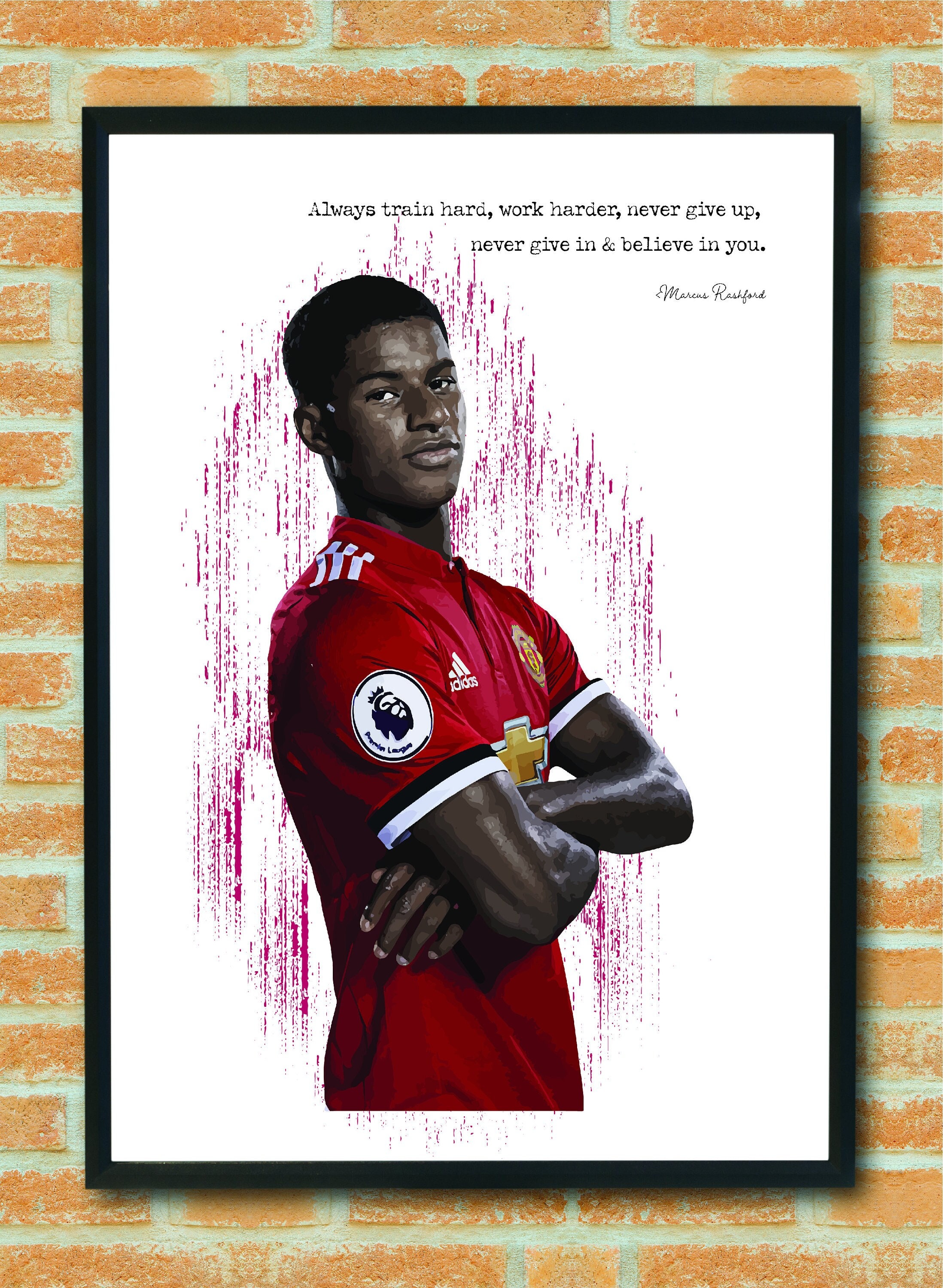 Marcus Rashford Printable Digital Poster Motivational - Etsy Australia