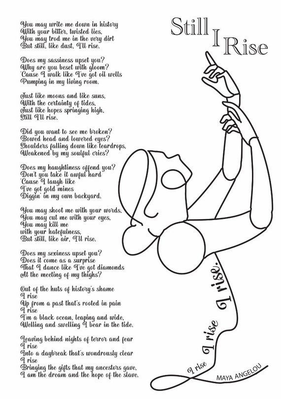 Still I Rise Poem Pdf