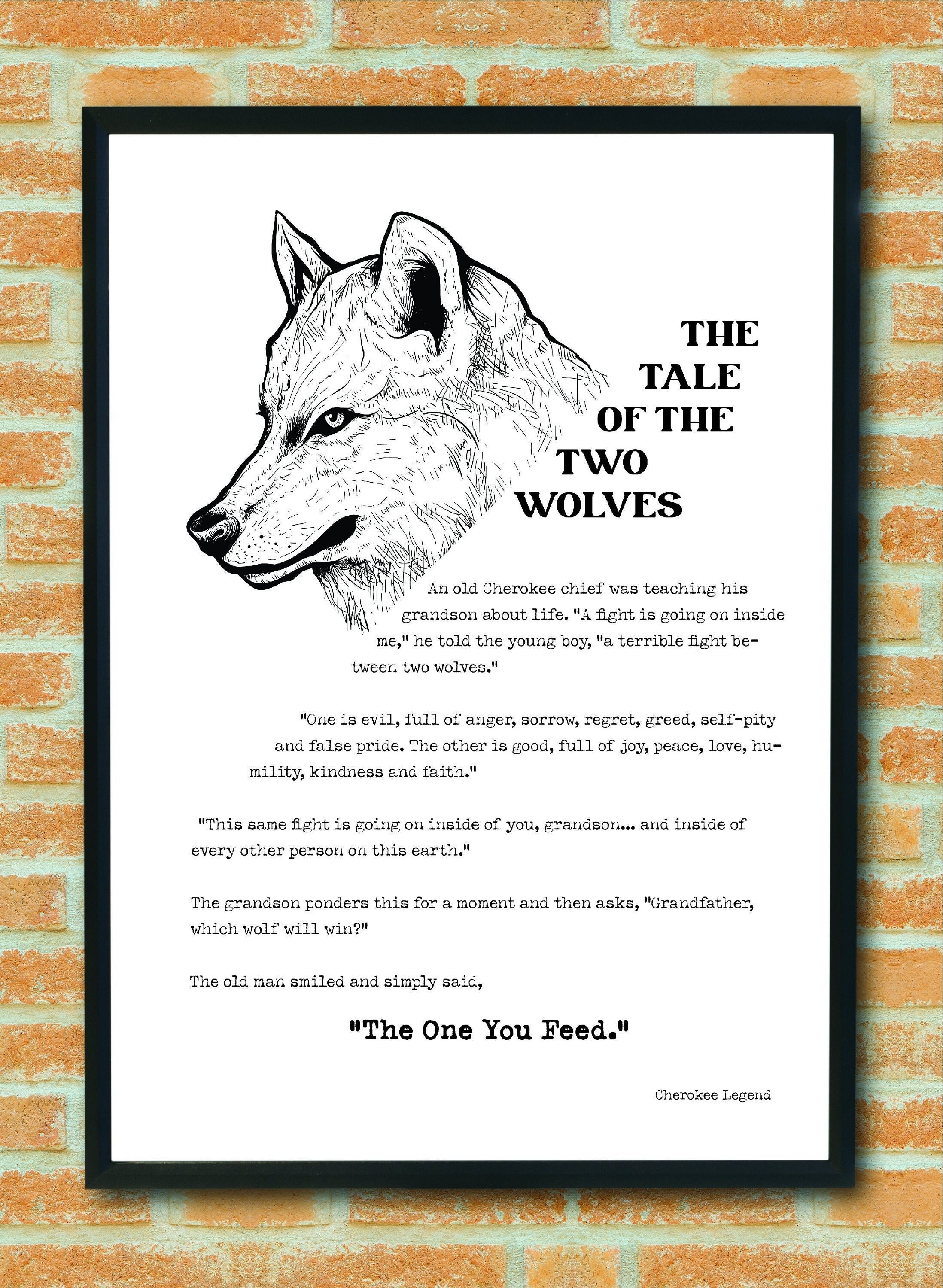 Native American Wolf Quotes Sayings