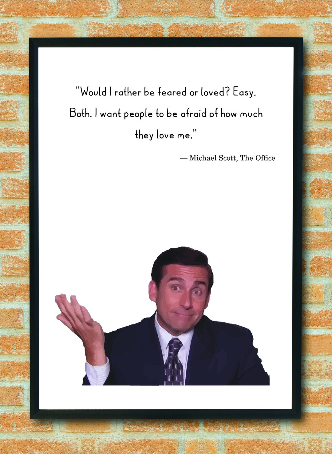 Michael Scott Quote the Office TV Show Michael Scott Quote - Etsy