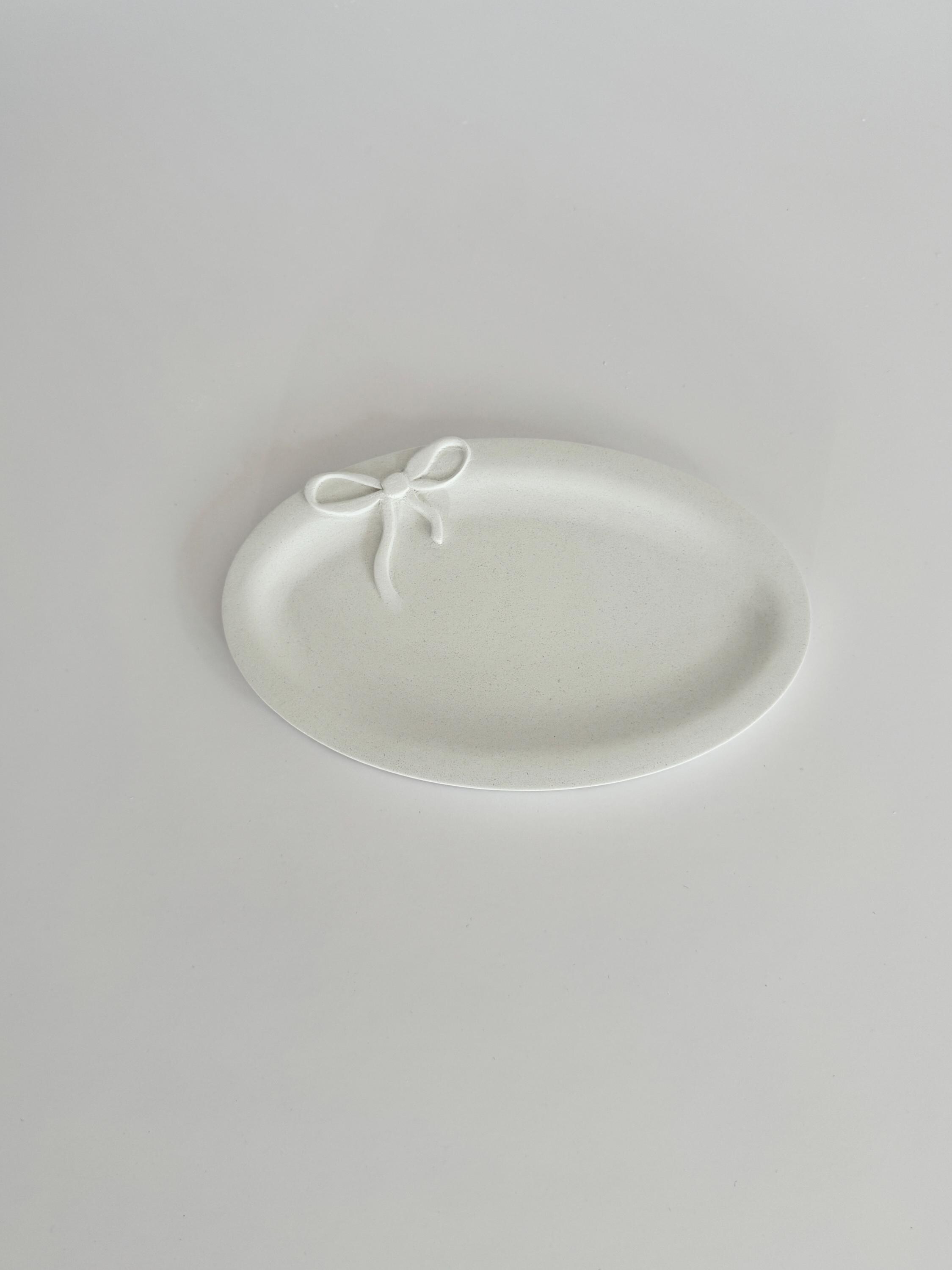 Bow Tray for Jewellery Storage Vanity Tray Gift Handmade Oval - Etsy