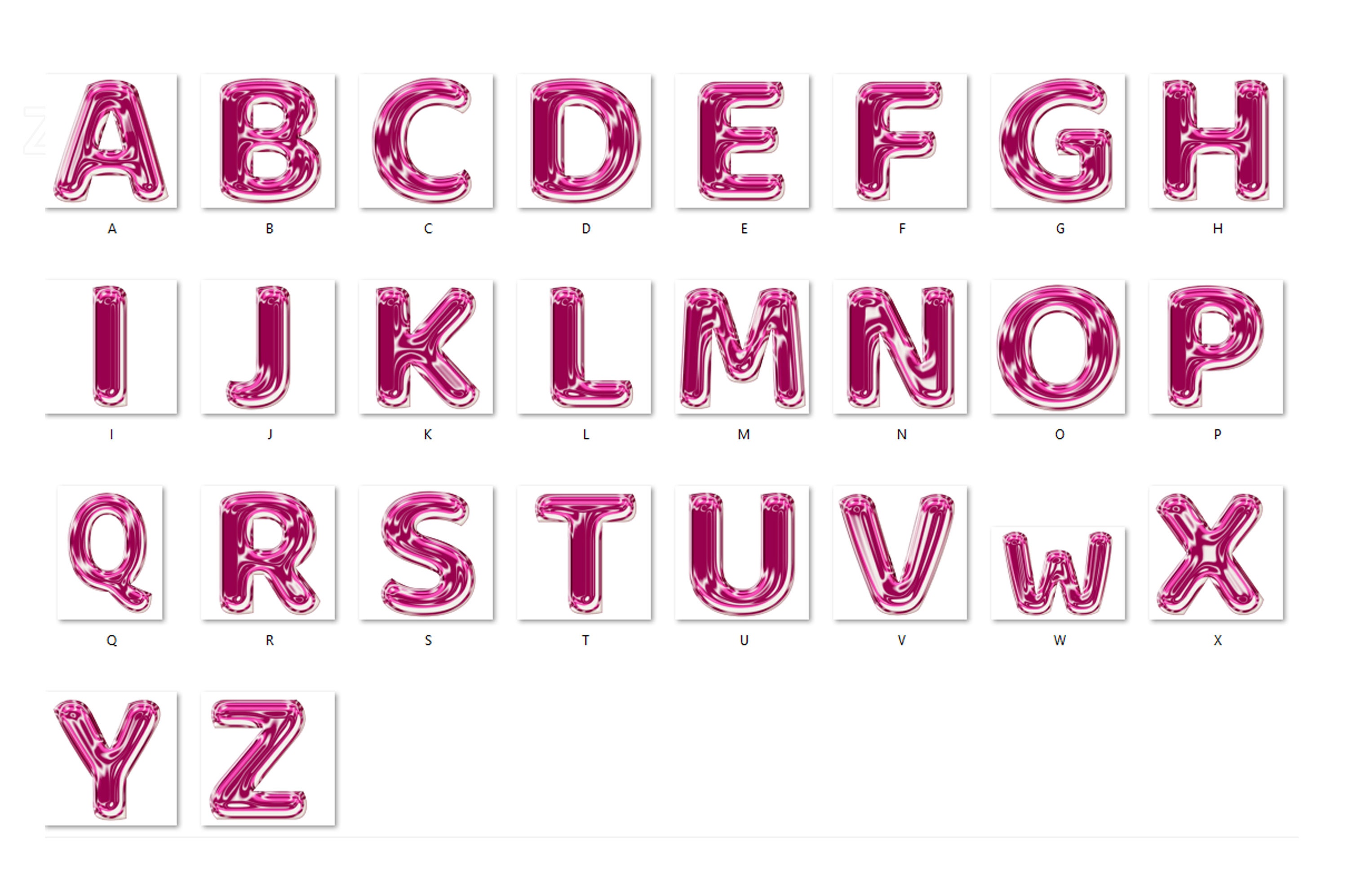 Candy Letters Alphabet Png, Candy Capital Letters Png, Candy Uppercase ...
