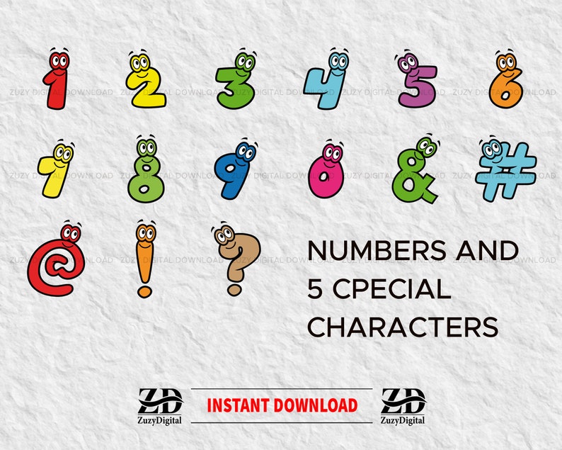 Bold Cartoon Letters PNG and SVG Doodle Font Bold Alphabet - Etsy