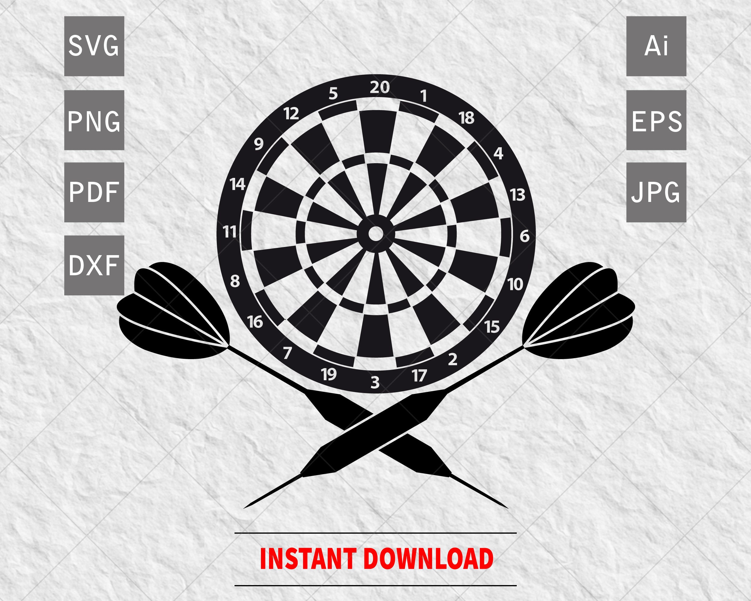 Darts Svg, Dartboard Svg, Darts Arrows Svg, Darts Dxf, Darts Arrows Svg ...