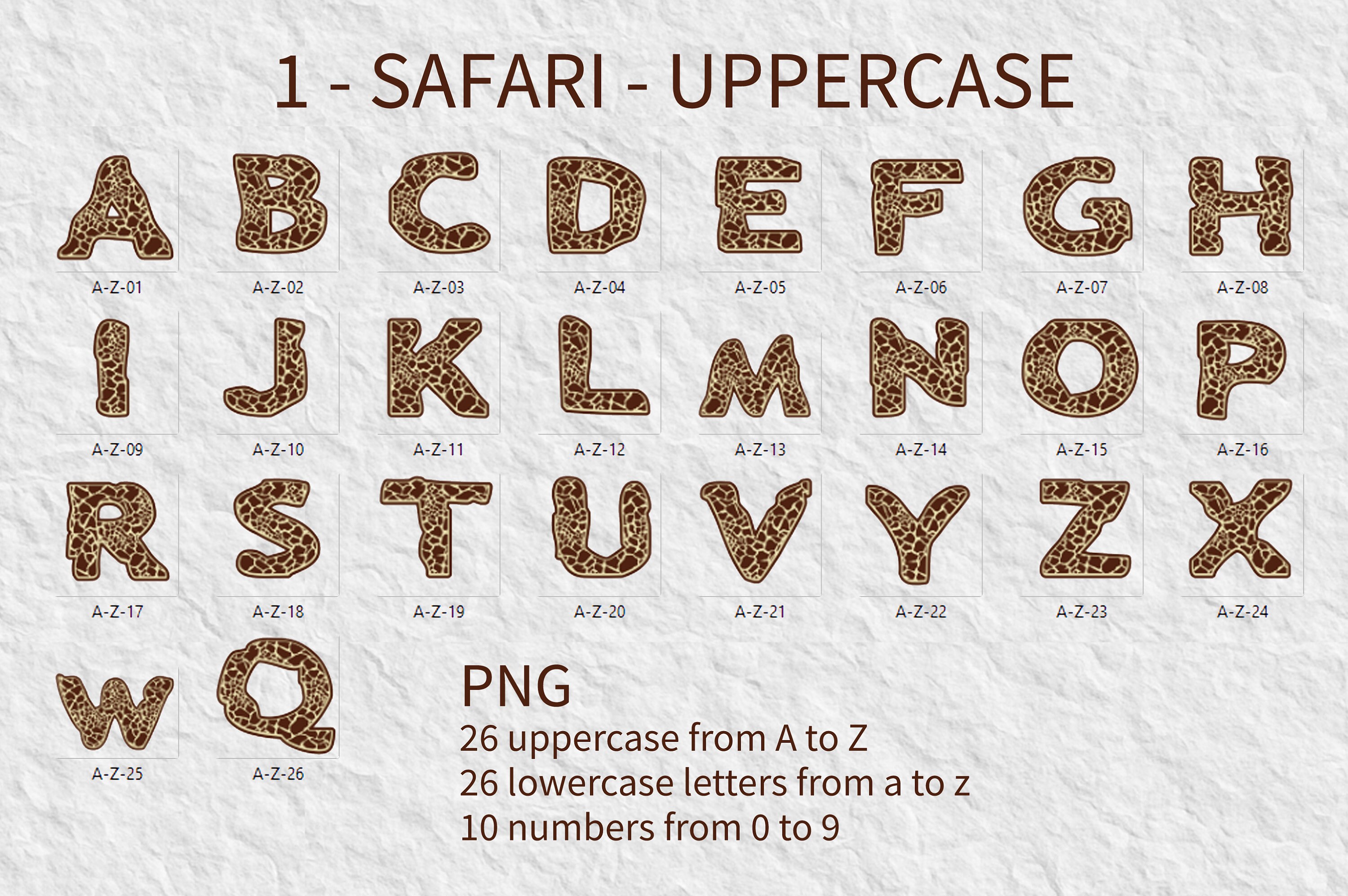 Safari Letter, Leopard Print Letter, Leopard Print Alphabet, Leopard ...