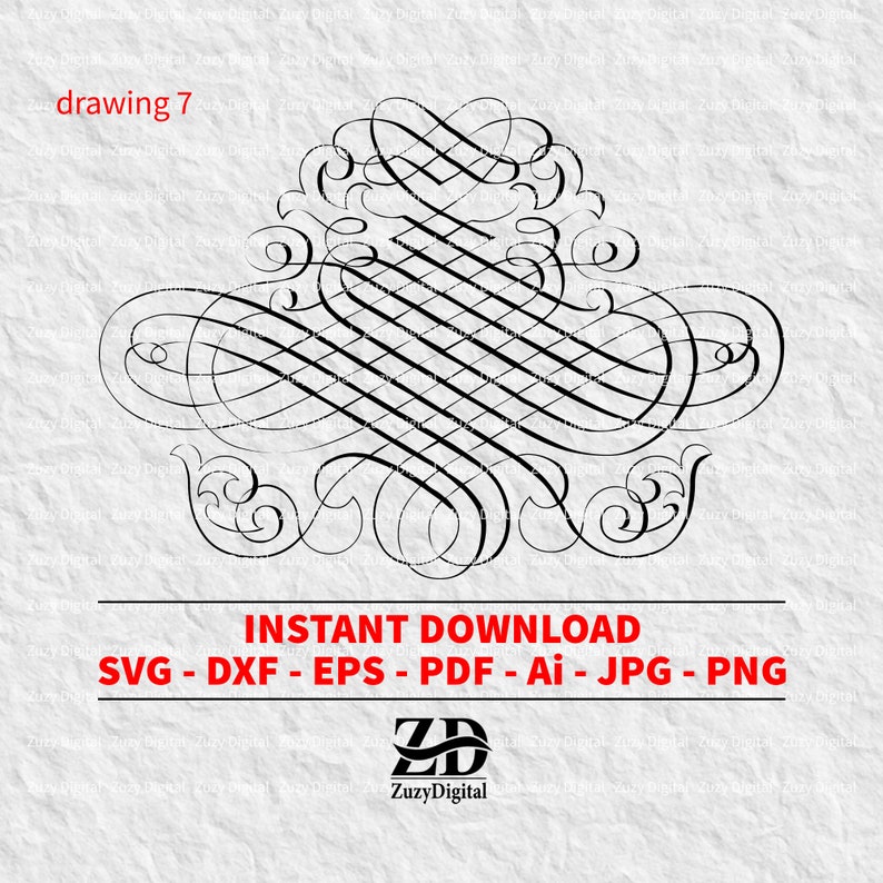 Swirly Flourish SVG, Swirls Wedding Clipart Svg, Swirl Clipart Svg ...