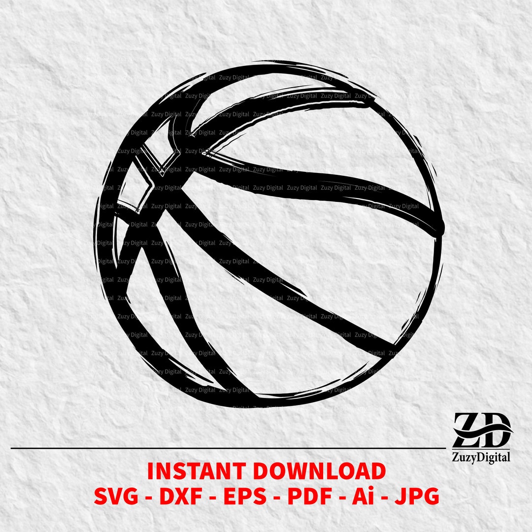 Basketball SVG Files, Basketball Cut Files, Basketball Vector Files ...