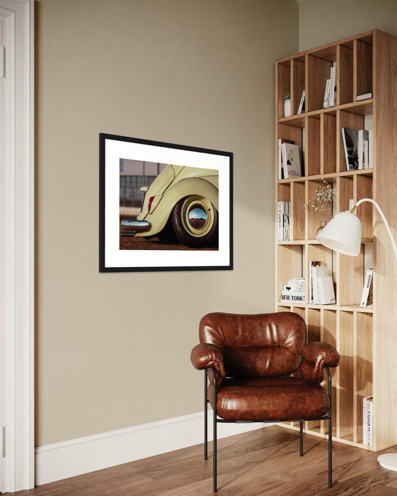 VW Beetle Print Classic Volkswagen Wall Decor VW Air Cooled Art for VW ...