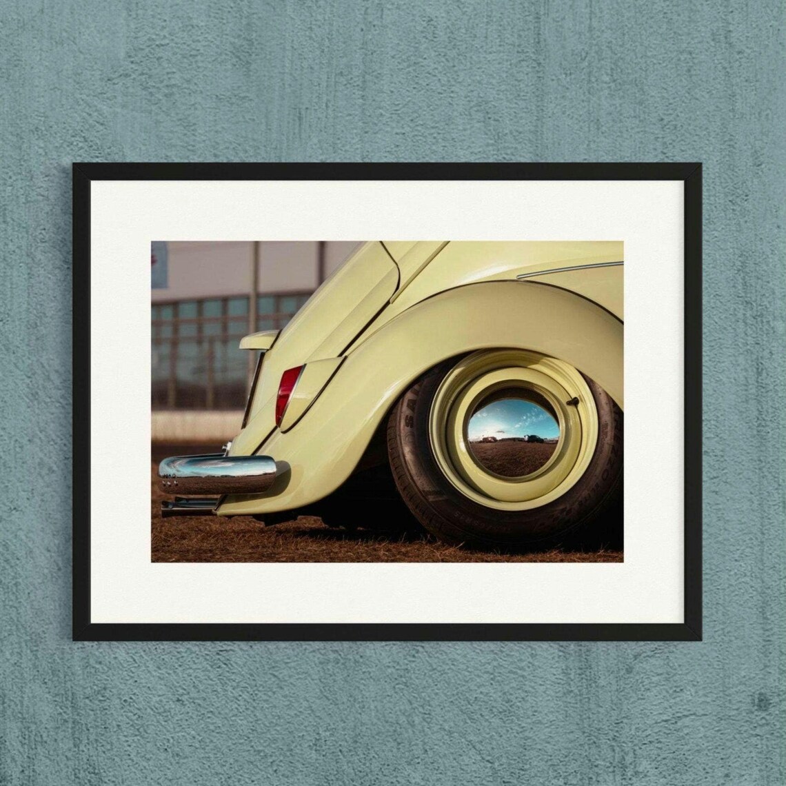 VW Beetle Print Classic Volkswagen Wall Decor VW Air Cooled Art for VW ...