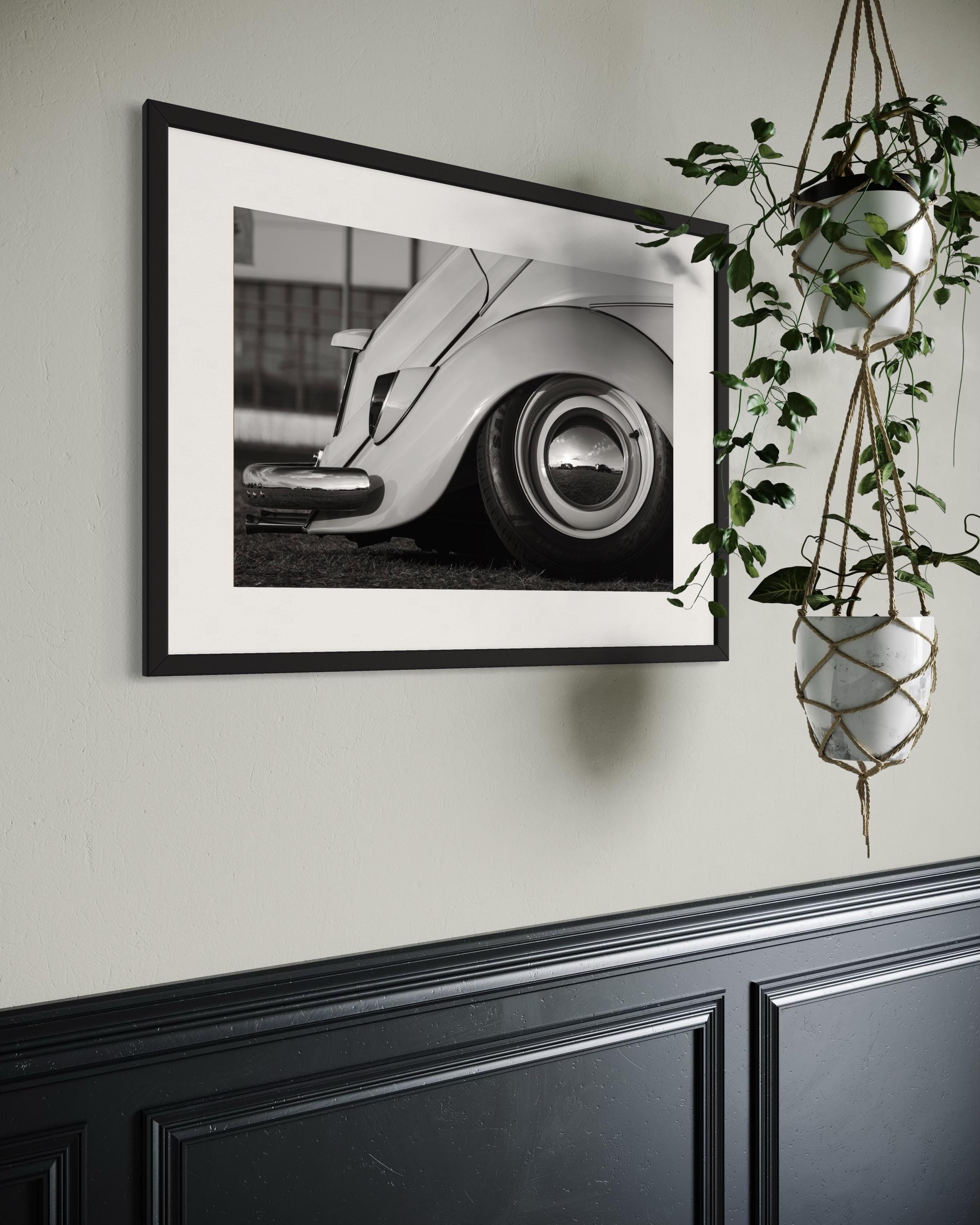 VW Beetle Print Classic Volkswagen Wall Decor VW Air Cooled Art for VW ...