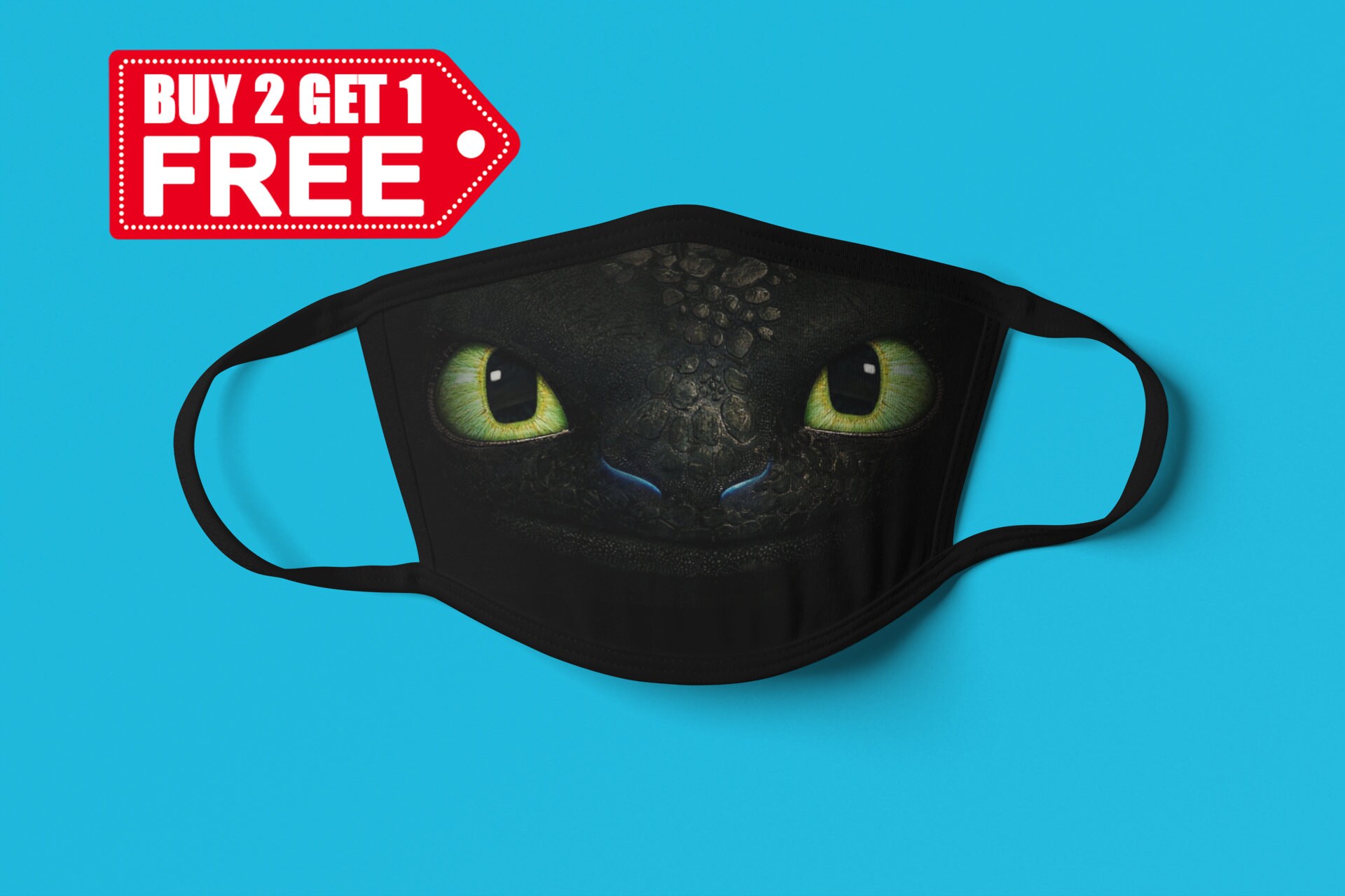 Toothless Mask Cartoon Mask Design Masks Gift Masks. | Etsy