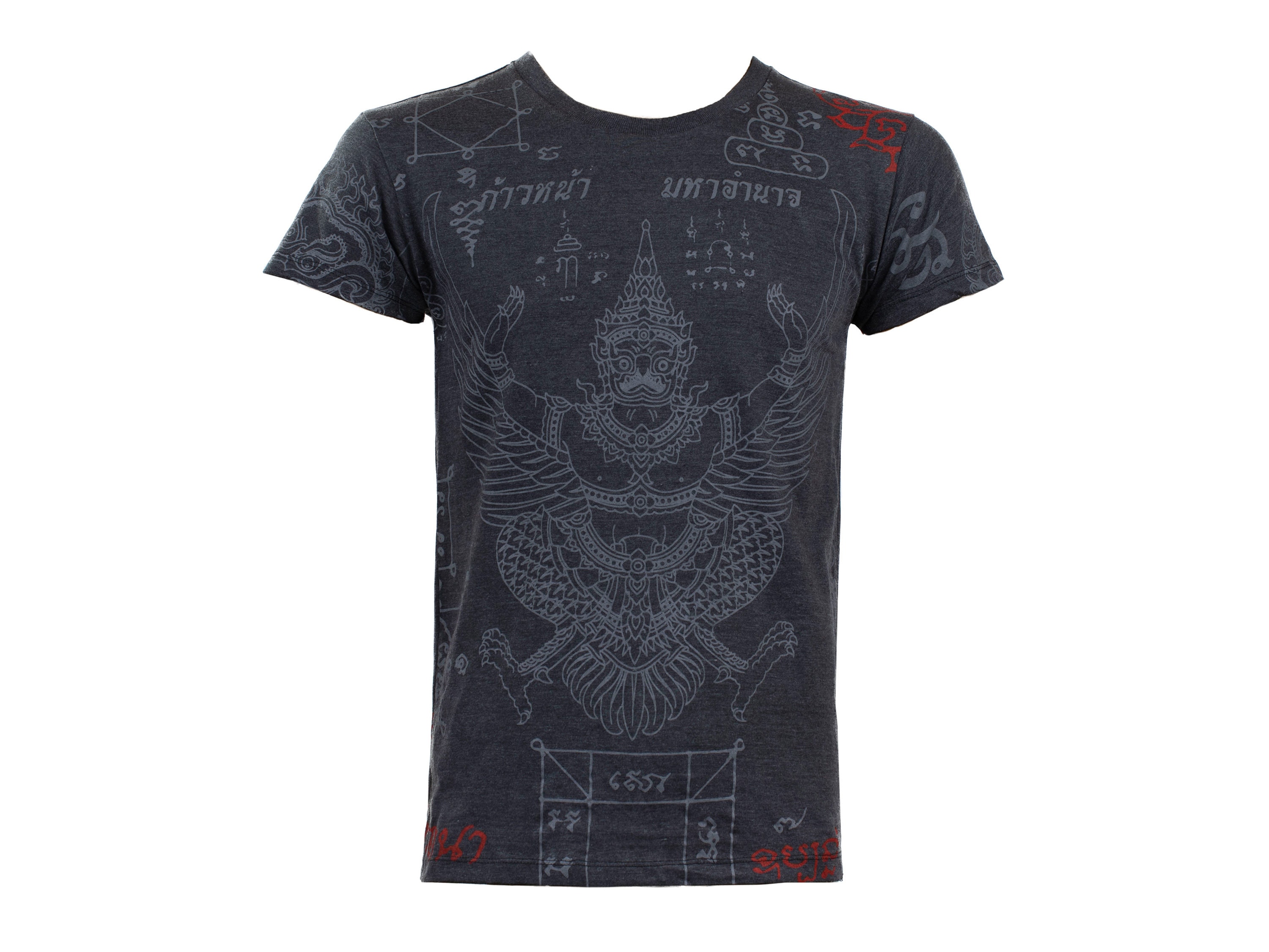 Thai Sak Yant Garuda Graphic T-shirt Thai Buddhist Mythology T-shirt - Etsy