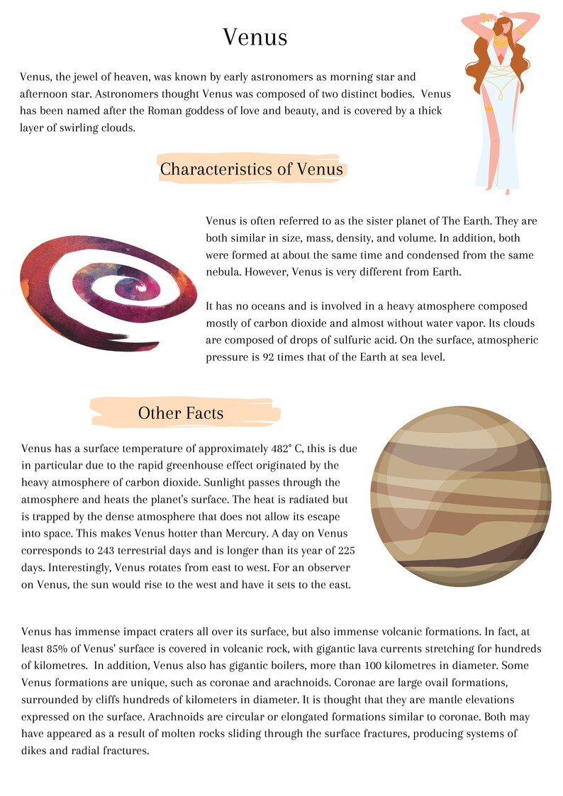 Space Science Curriculum Solar System Constellations | Etsy