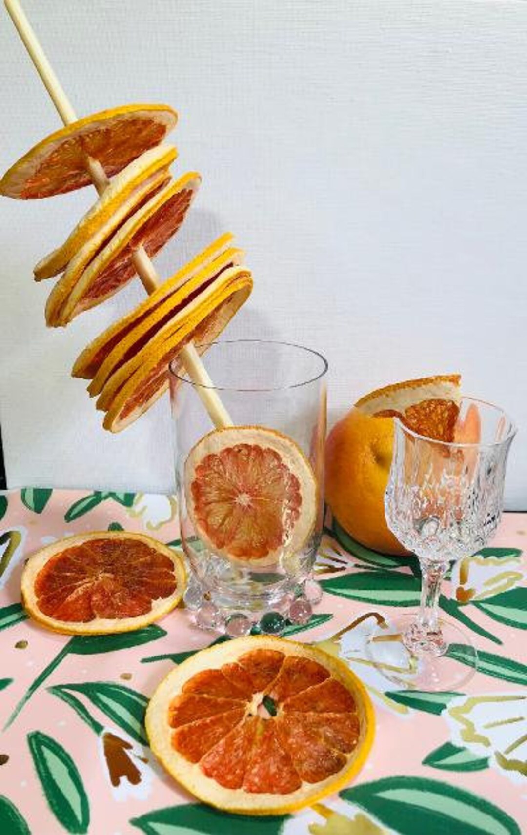 Dehydrated Grapefruit Slices Cocktail Garnish Tea Water Infusion ...