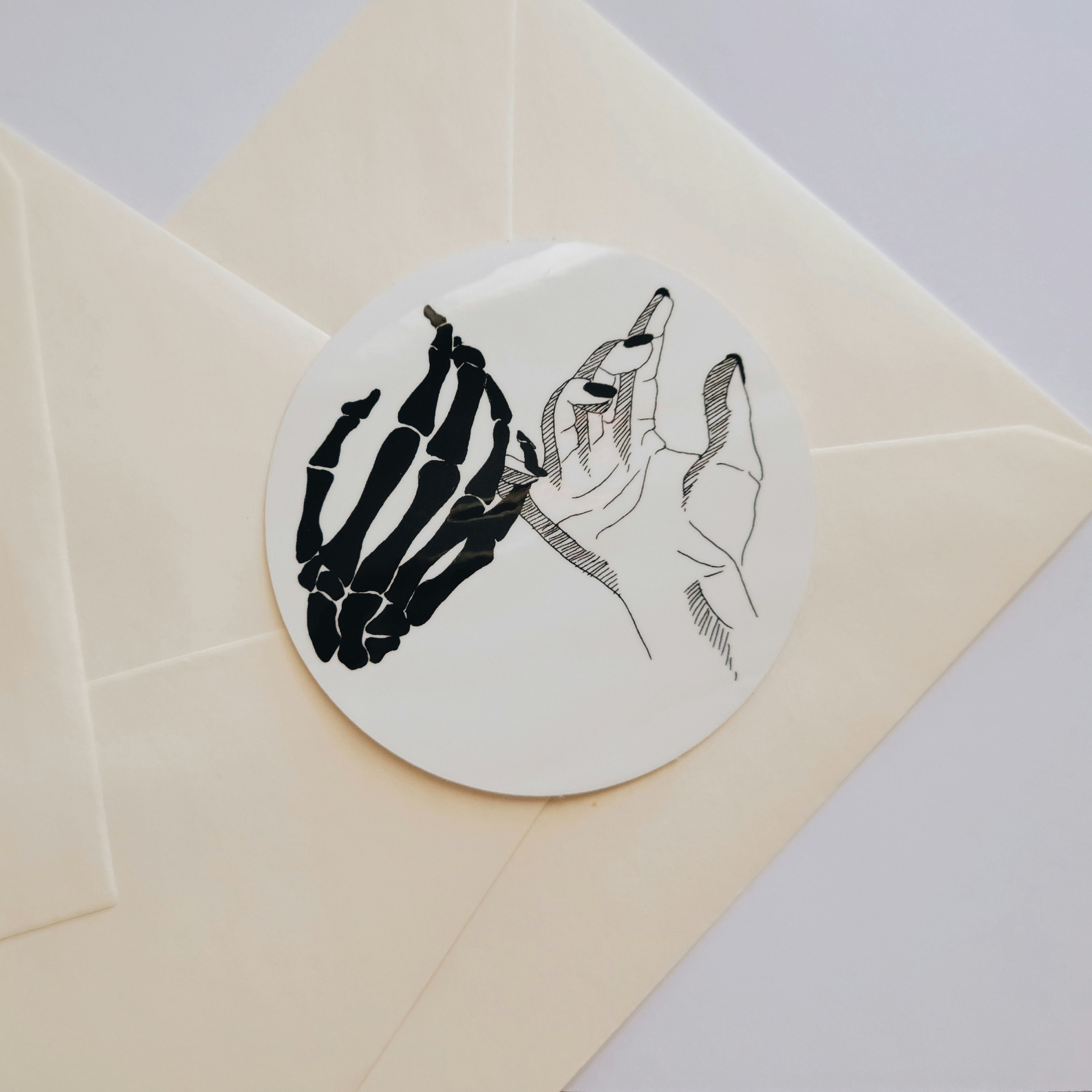 Pinky Promise Sticker | Etsy