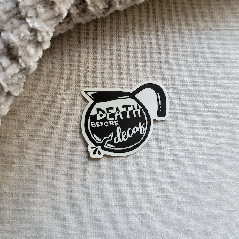 Death Before Decaf - Etsy