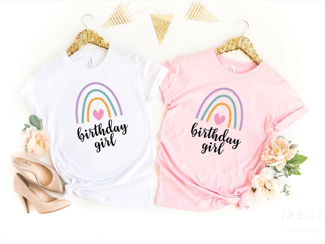 Birthday Girl Shirt,girls Birthday Party,birthday Girl Shirt,birthday ...