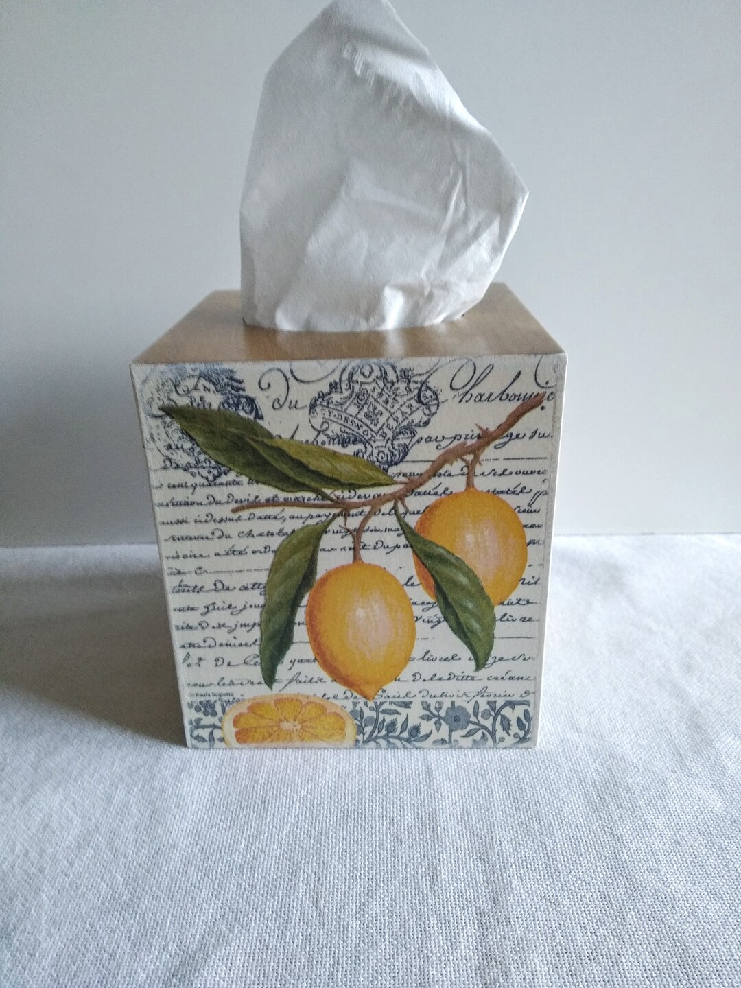 Tissue Box Holder for Kitchen,tissue Box Cover Cubic,tissue Dispenser ...
