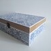 Wooden Blue Box for Tea,box Holder for Tea,big Tea Bag Storage Box,tea ...