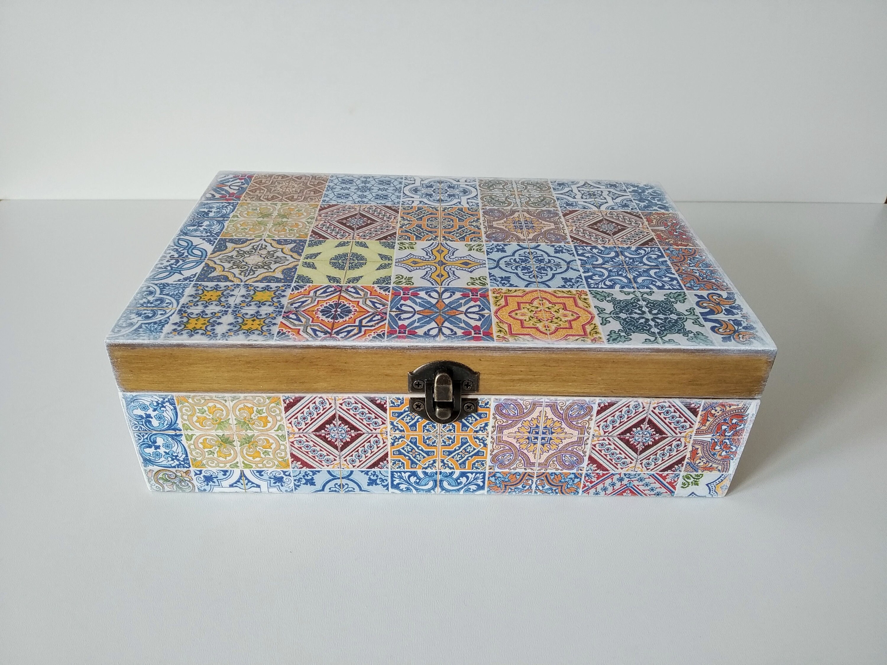 Wooden Tea Box,box Holder for Tea,big Tea Bag Storage Box,tea Bag ...