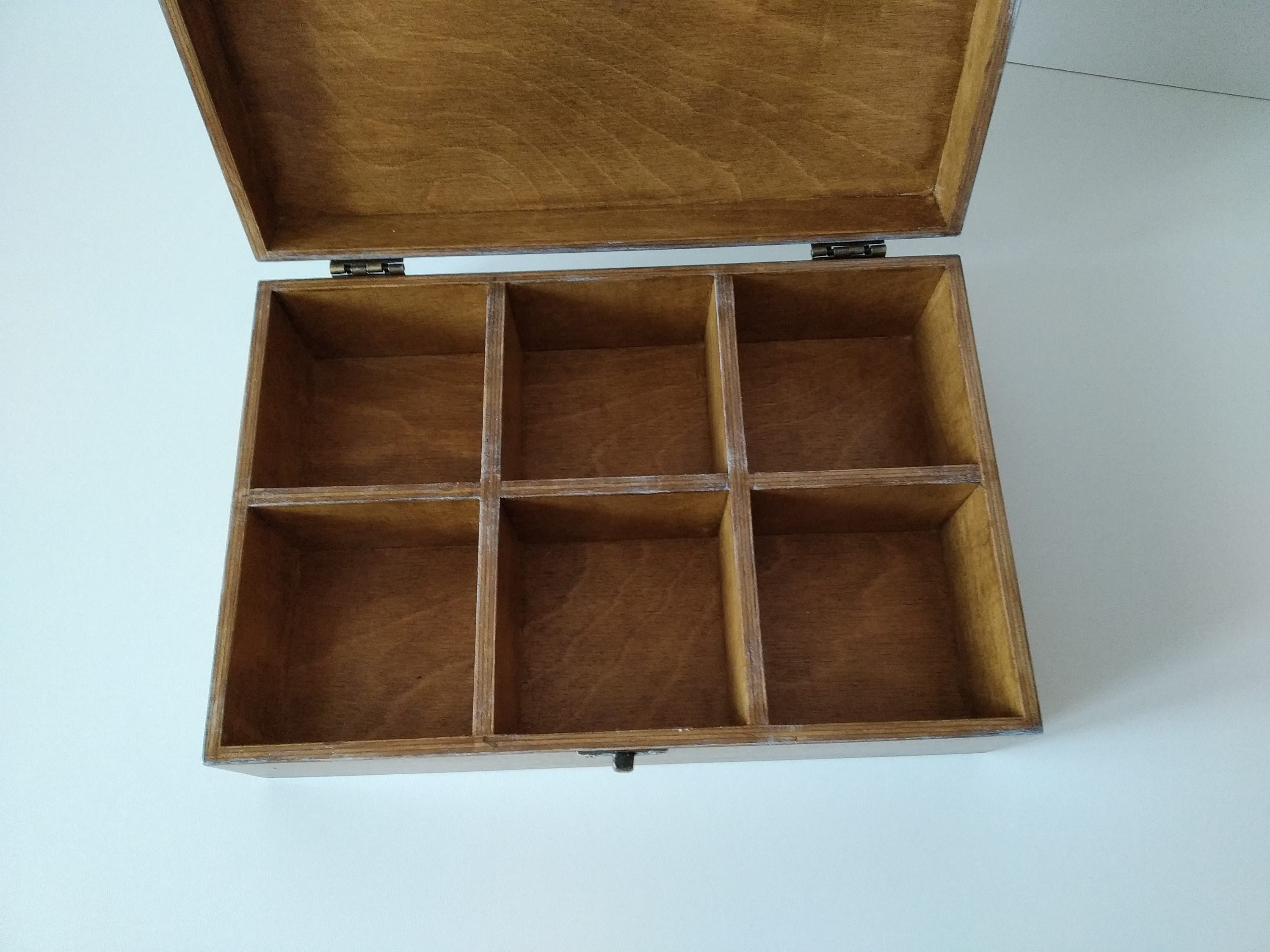 Wooden Tea Boxbox Holder for Teabig Tea Bag Storage Boxtea - Etsy