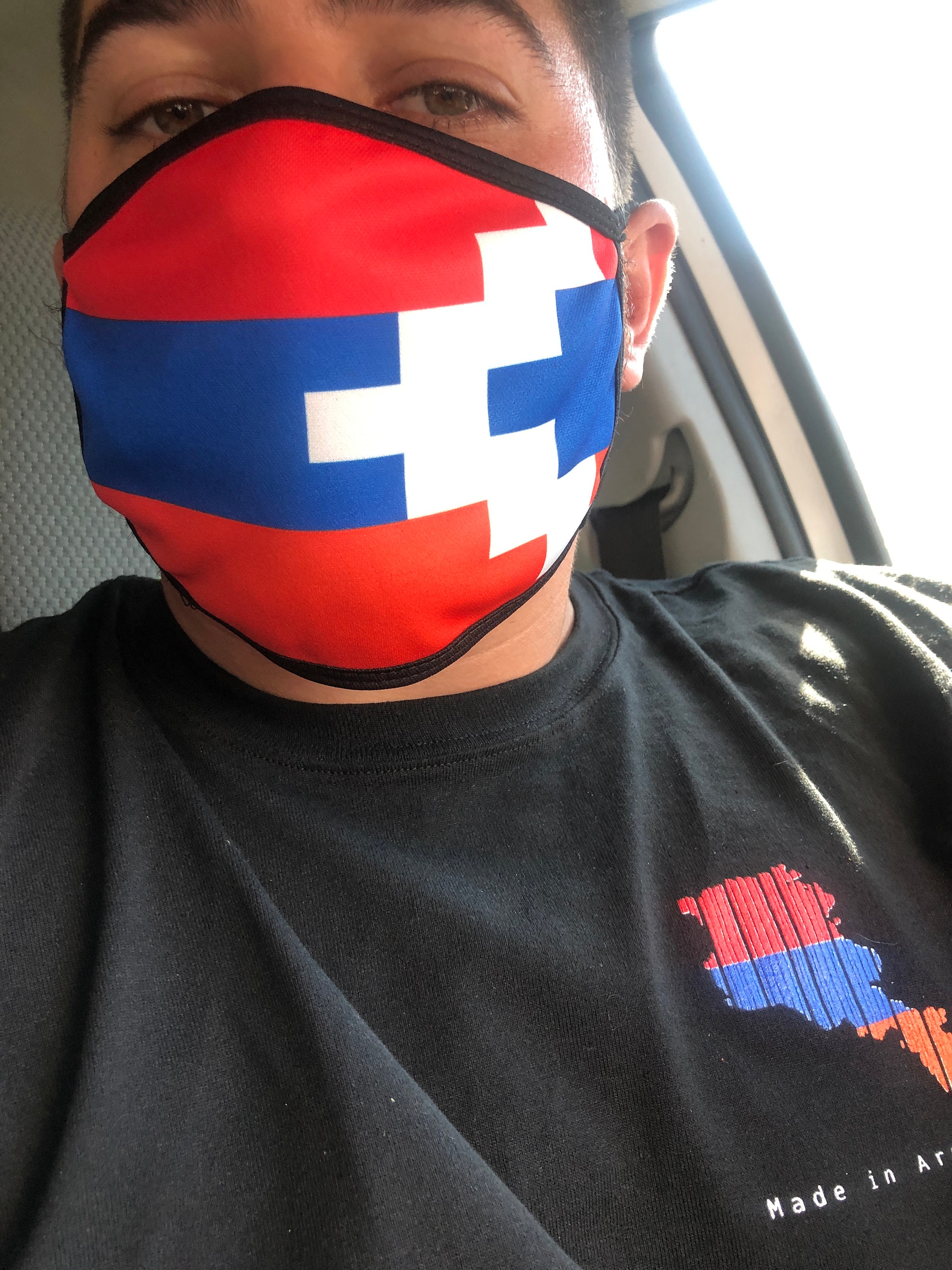 Armenian Flag “artsakh” Face Mask - Etsy