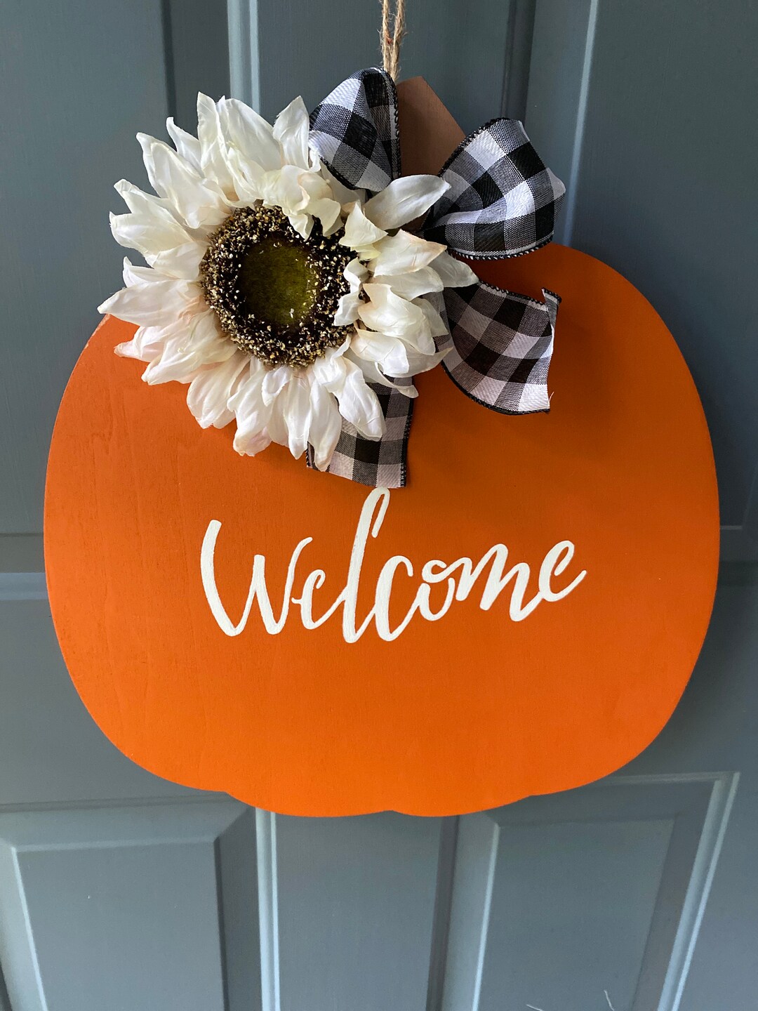 Welcome Pumpkin - Etsy