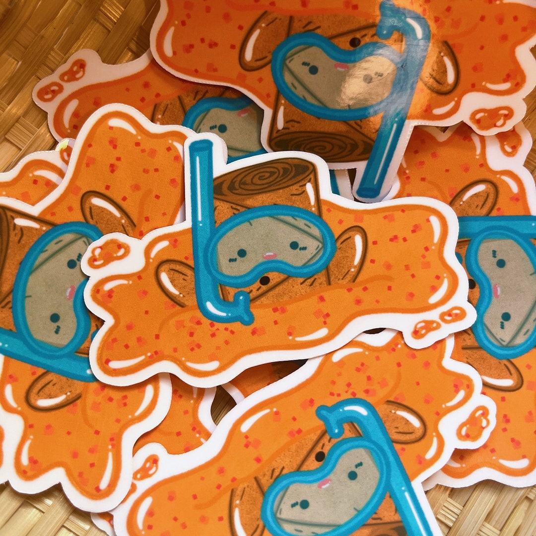Scuba Lumpia | Filipino Sticker | Glossy Sticker | Water-resistant - Etsy